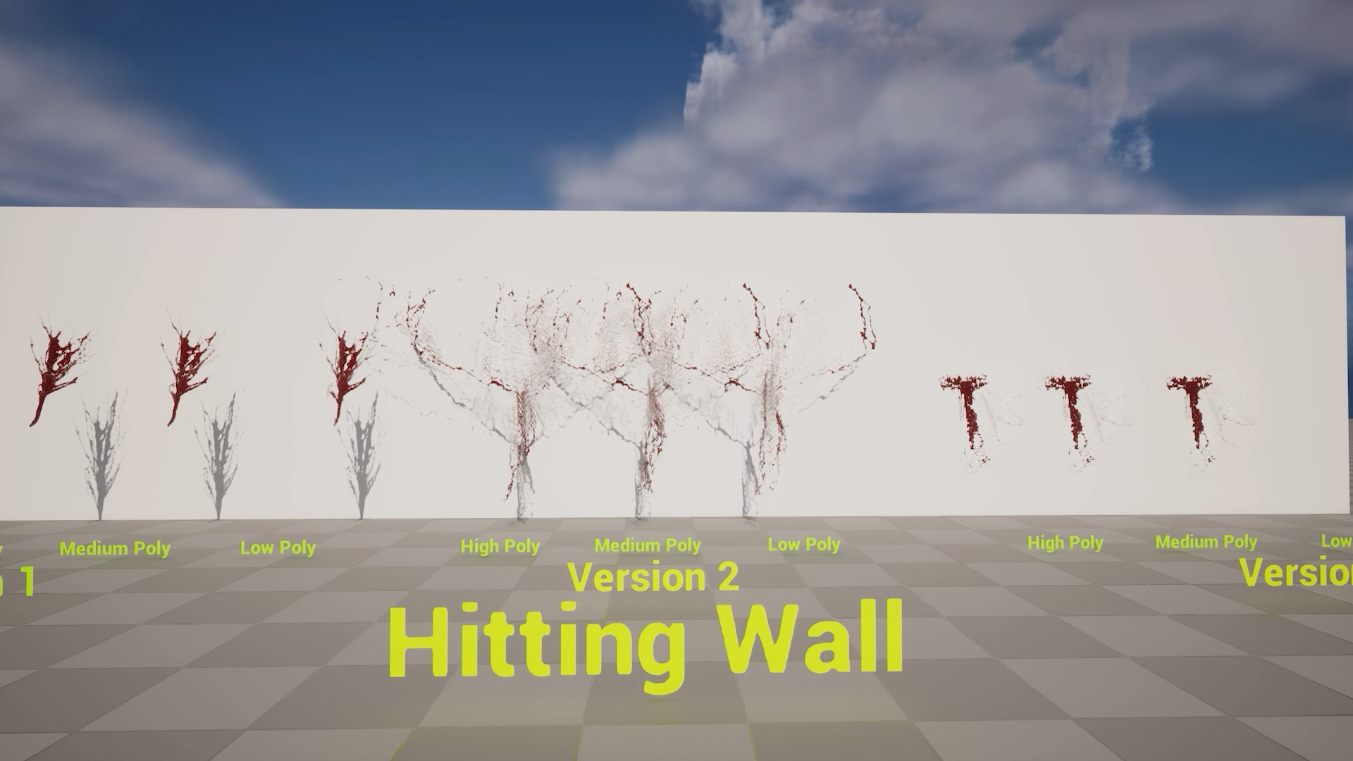 3D Alembic Blood Effects